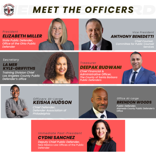 Our Board of Directors - National Association for Public Defense