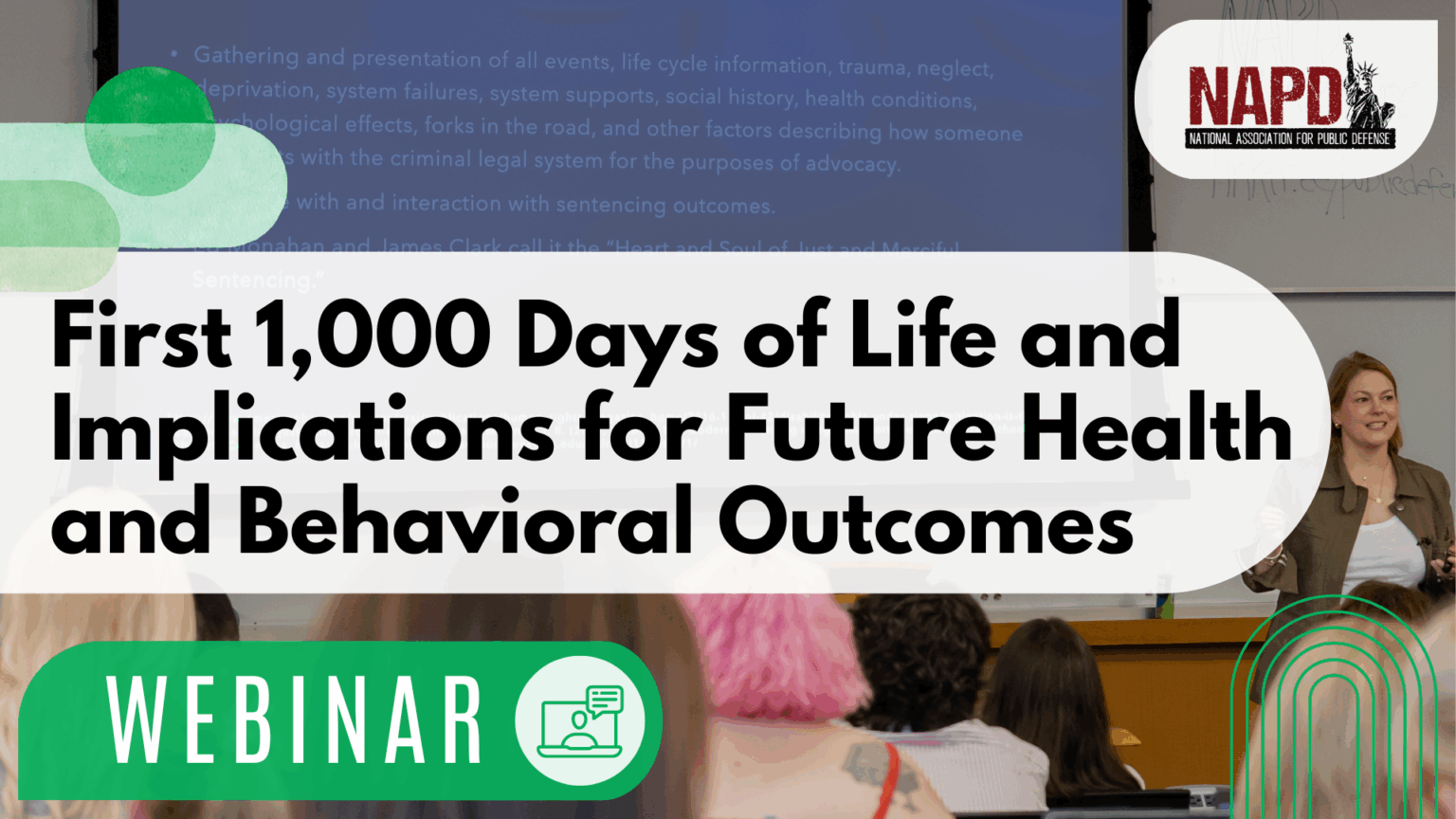 First 1,000 Days of Life and Implications for Future Health and ...