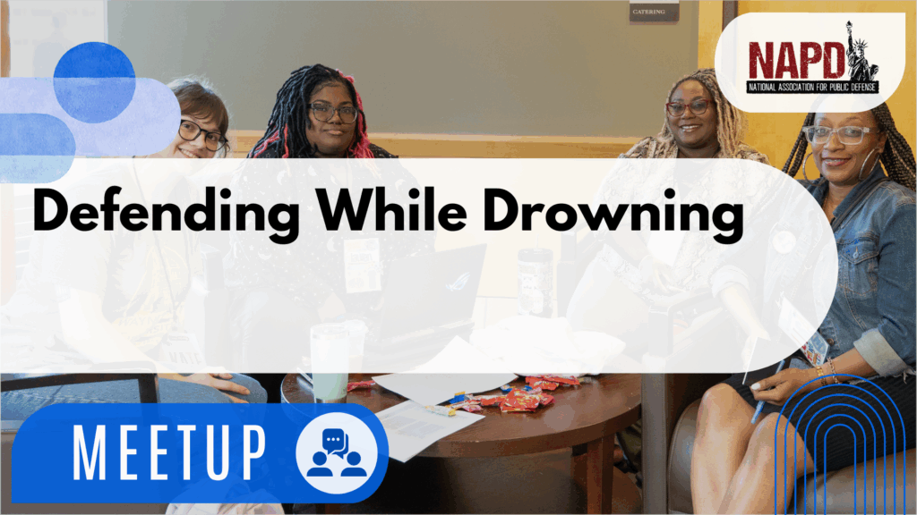 Defending While Drowning: The Urgent Need for Self-Care in Public ...