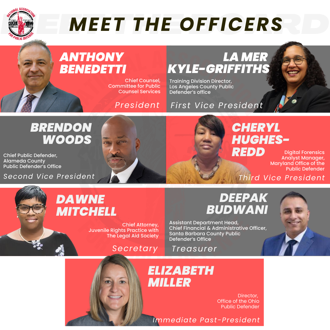Our Board of Directors - National Association for Public Defense